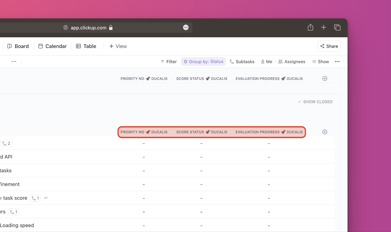 Two-Way Sync with ClickUp: Adding Custom Fields For the Entire Workspace - Ducalis.io
