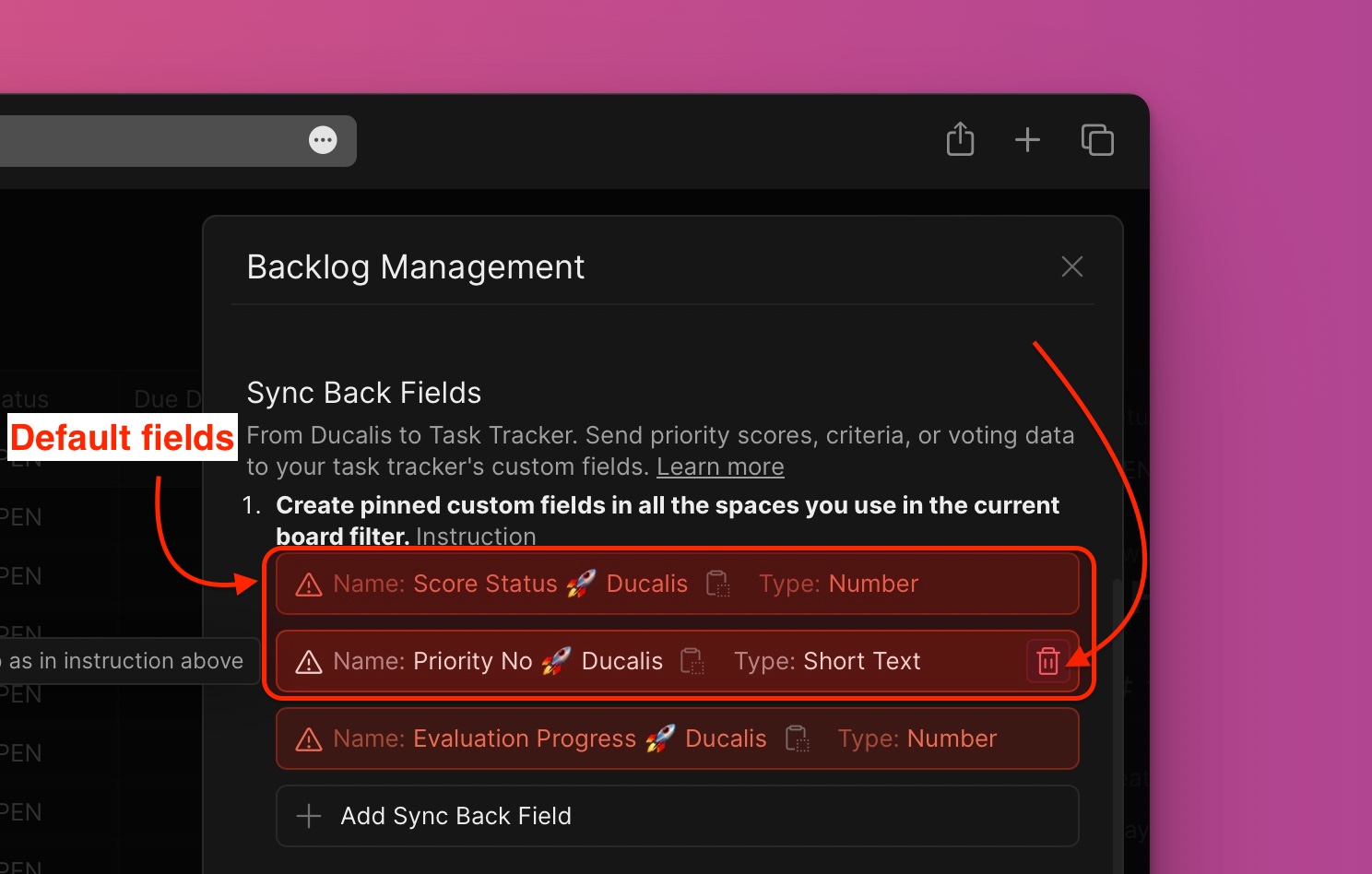 Two-Way Sync with ClickUp: Adding Custom Fields For the Entire Workspace - Ducalis.io
