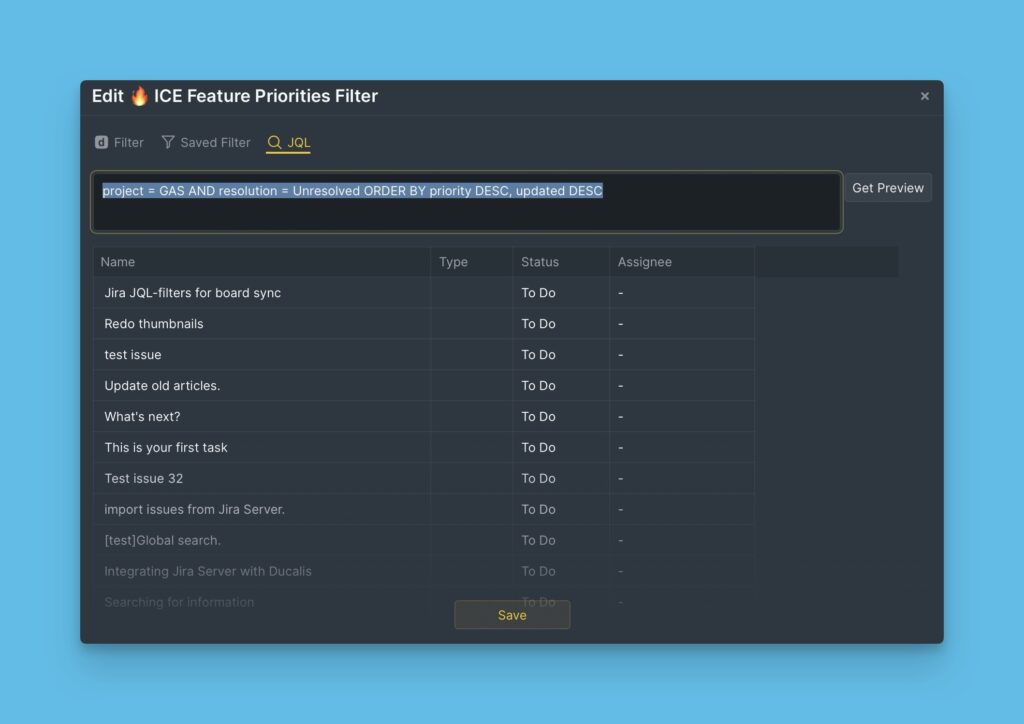 Using JQL Filters When Importing Issues from Jira Cloud - Ducalis.io